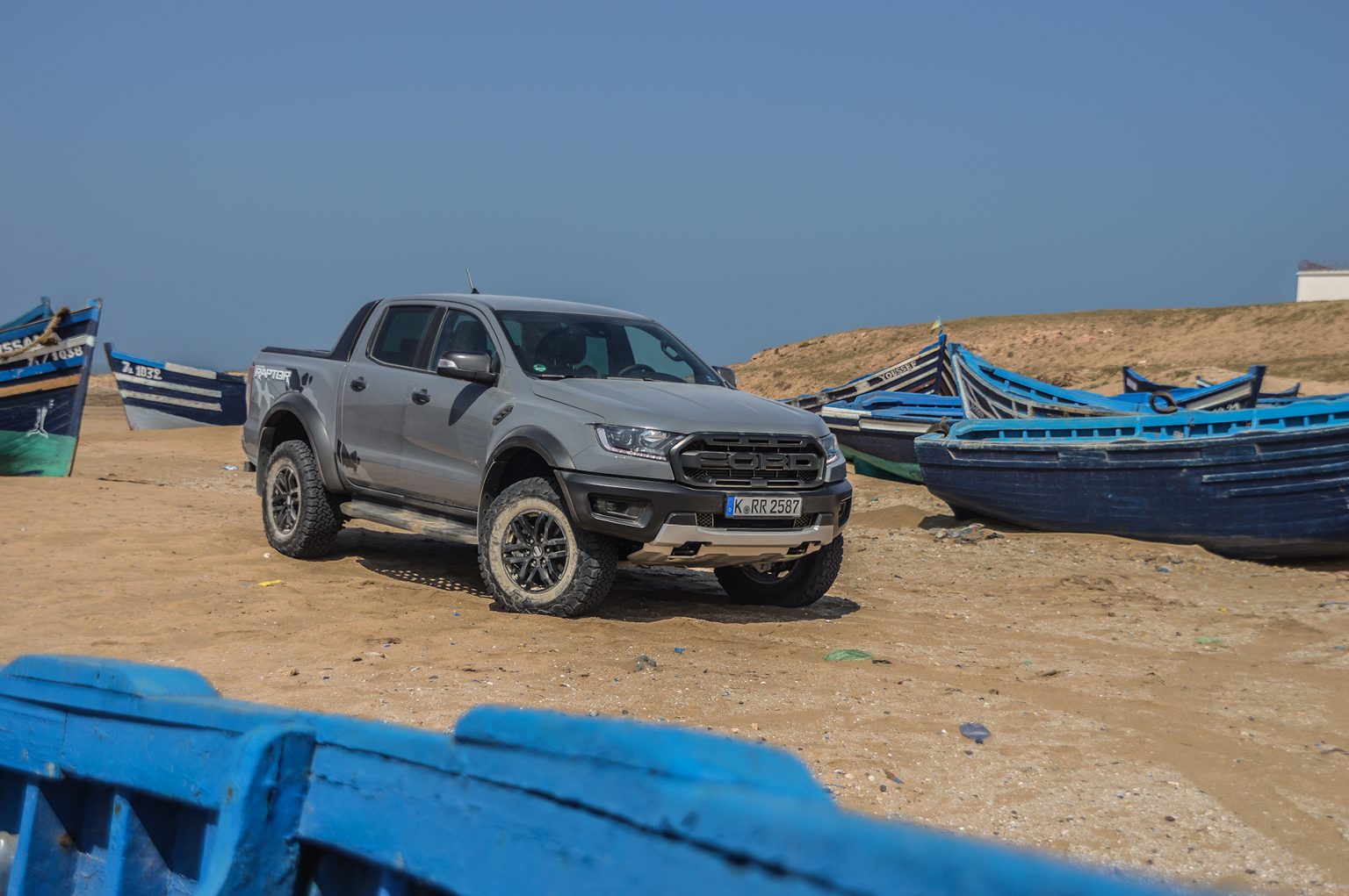 Nya Ford Ranger Raptor provkörd i Marocko | Högsta Växeln