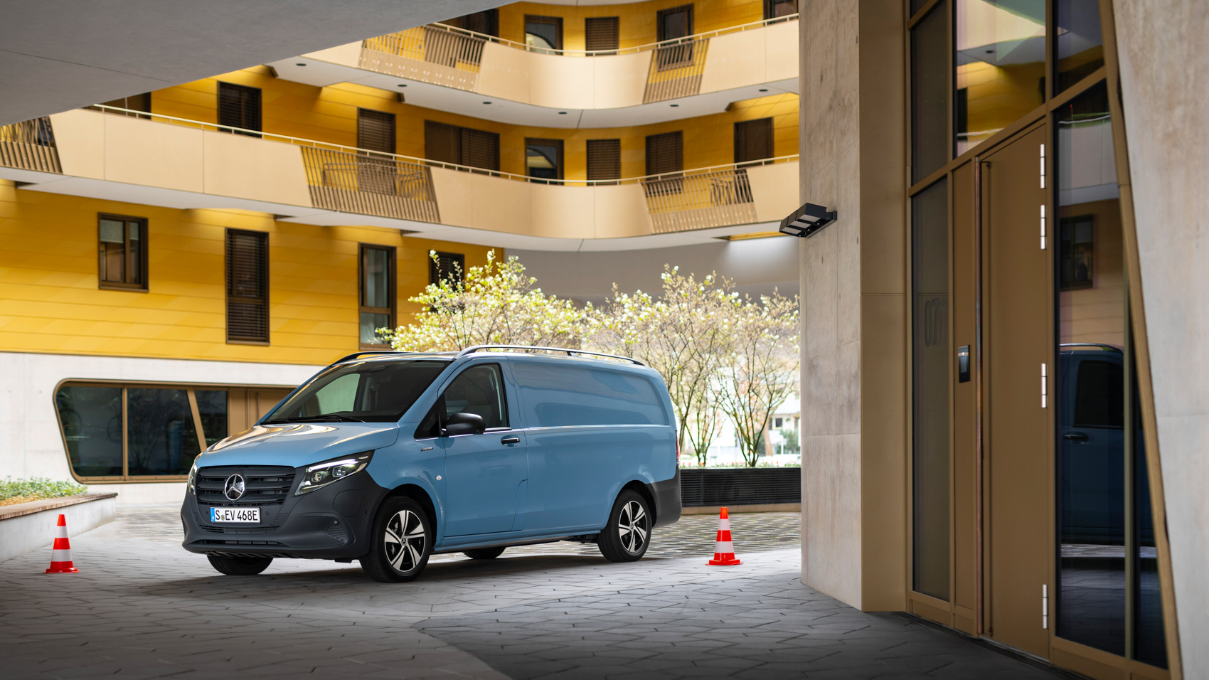 Test: Mercedes Vito – Visar var skåpet ska stå